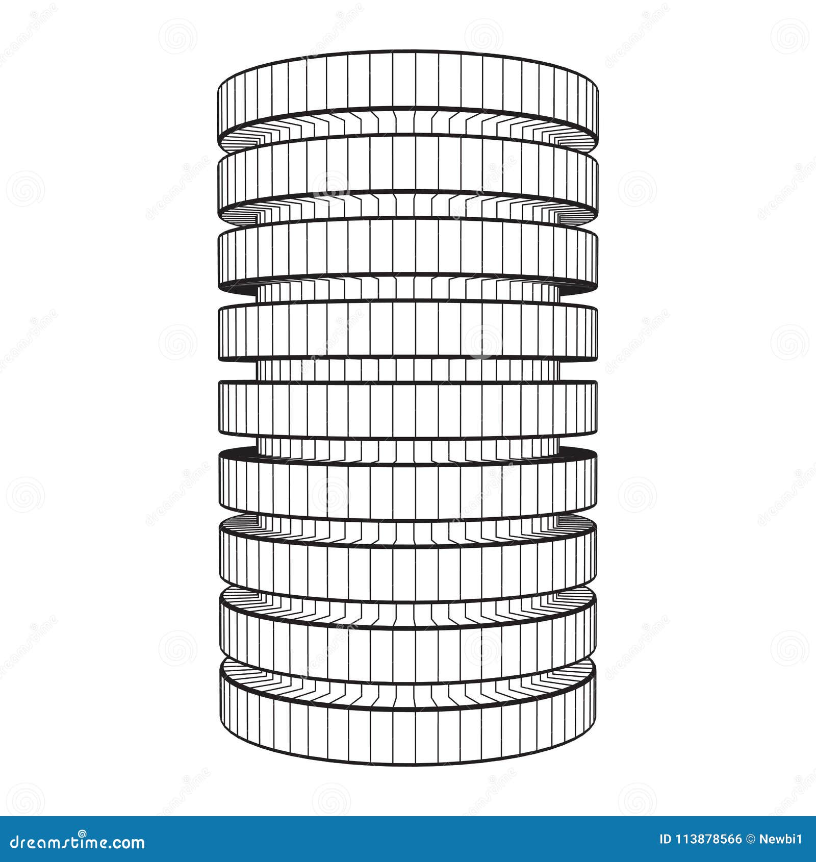 Futuristic Server Hard Disk and Database or Battery Cell Stock Vector ... Futuristic Server Hard Disk and Database or Battery Cell Stock Vector ...