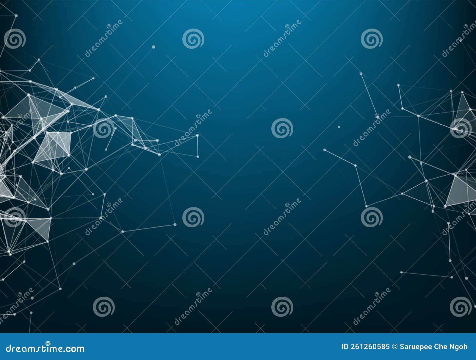 Futuristic Shape. Computer Generated Abstract Background Stock Vector ...