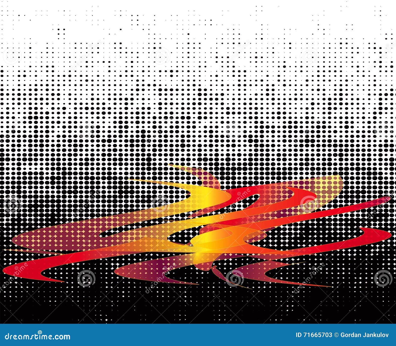 Futuristic Shapes of Lines As Decoration Stock Illustration ...