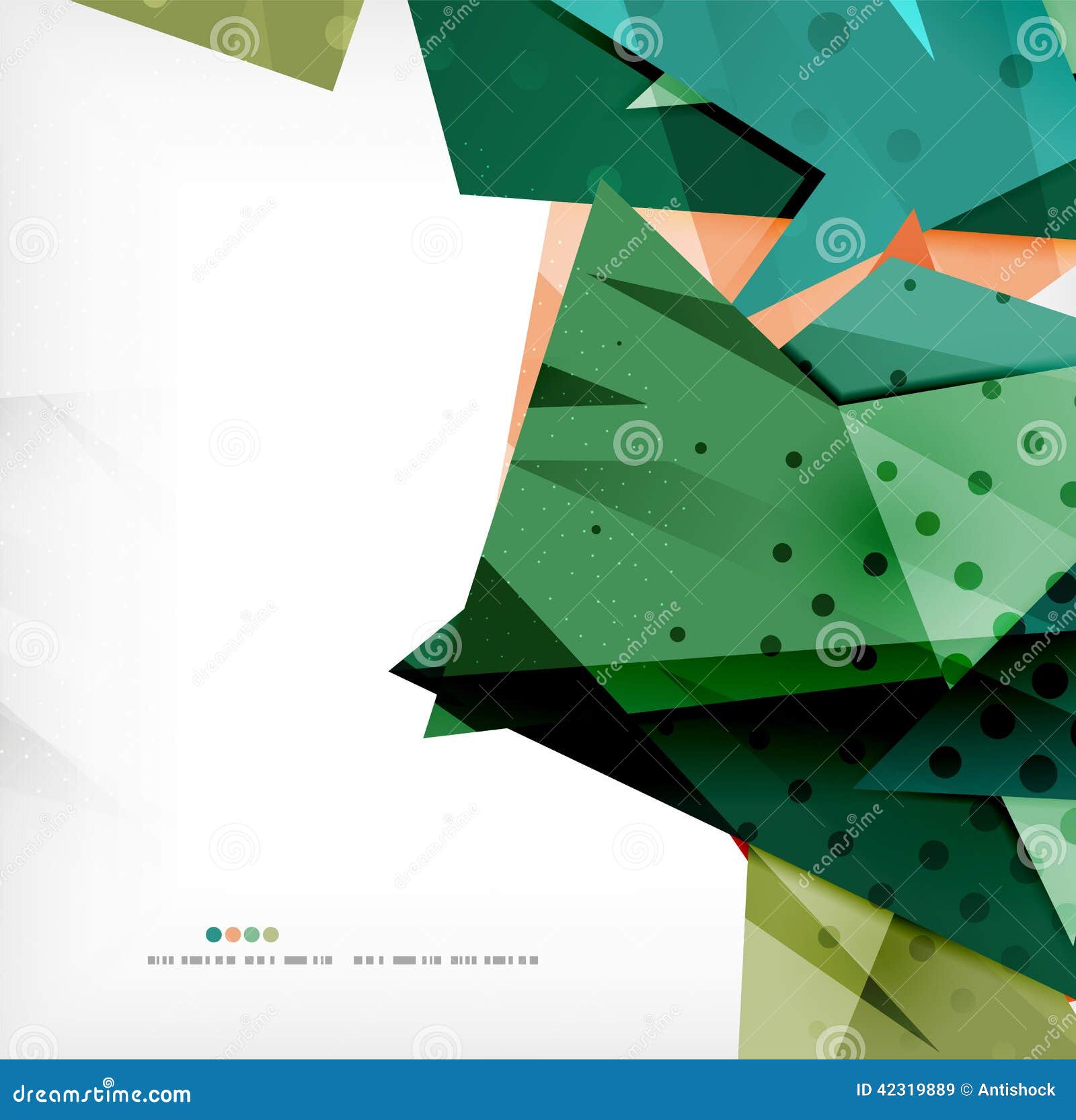 Futuristic Shapes Vector Abstract Background Stock Vector ...