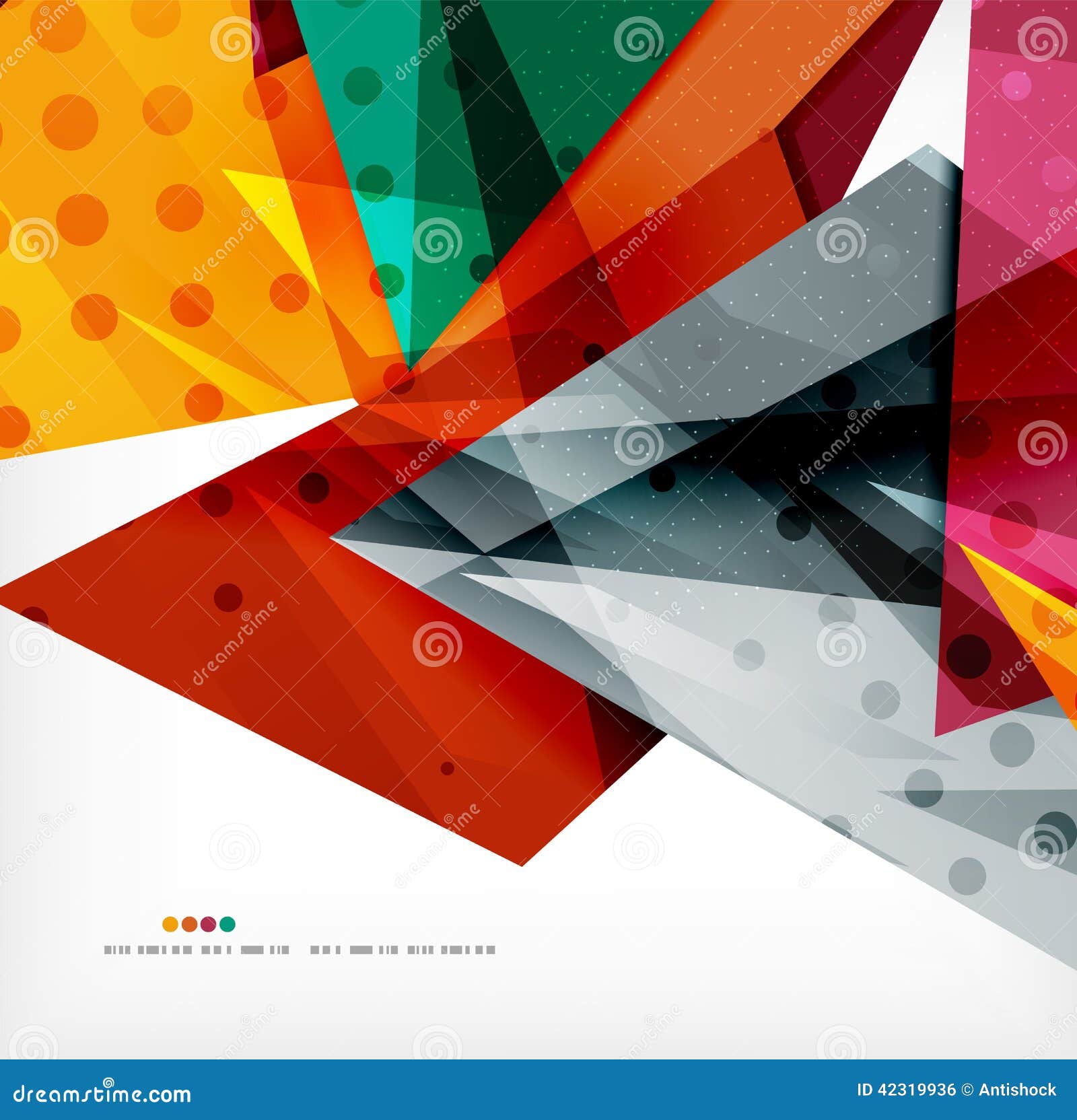 Futuristic Shapes Vector Abstract Background Stock Vector ...