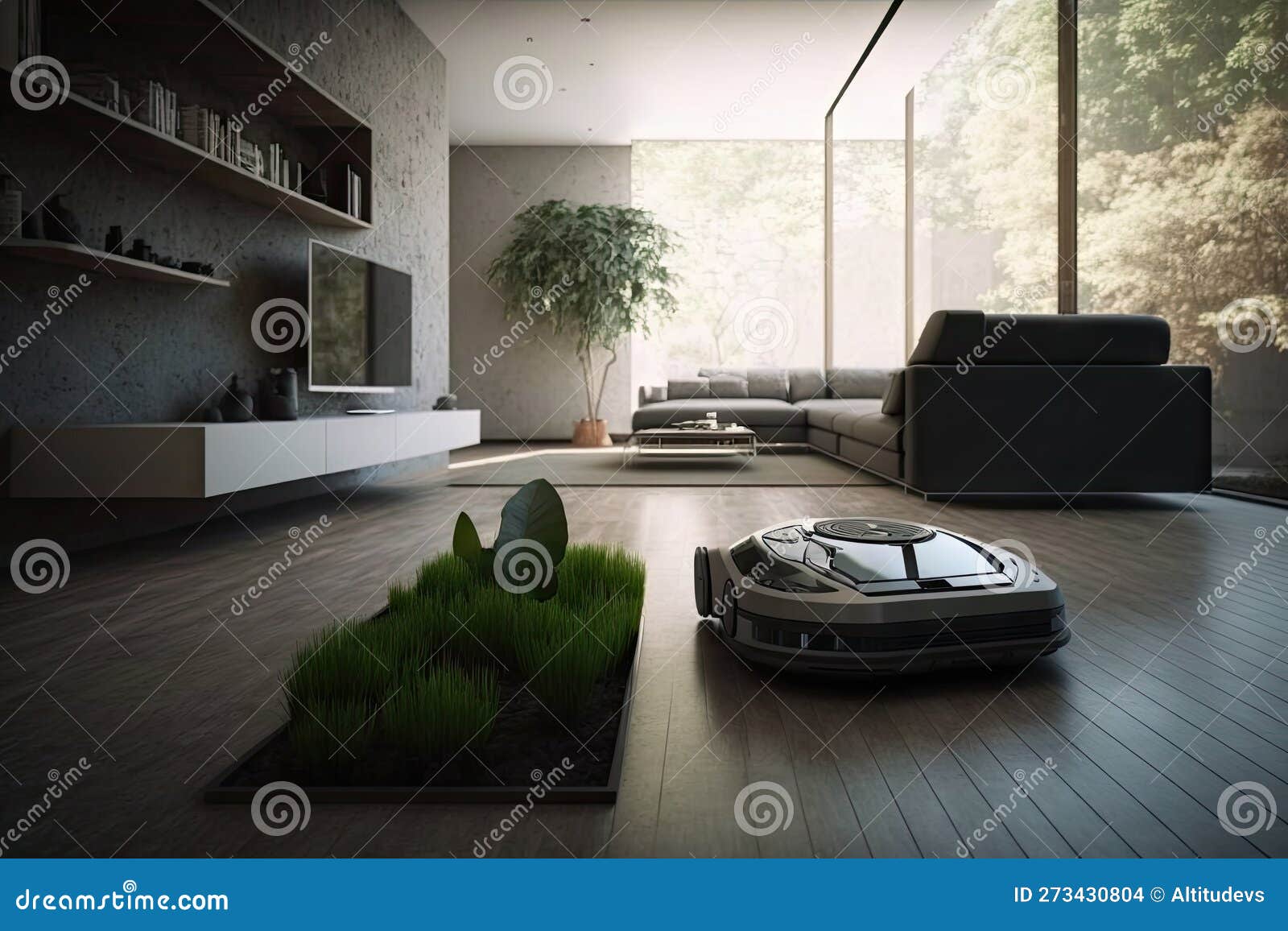 A Futuristic Smart Home with an Android Robot Vacuum and Advanced ...