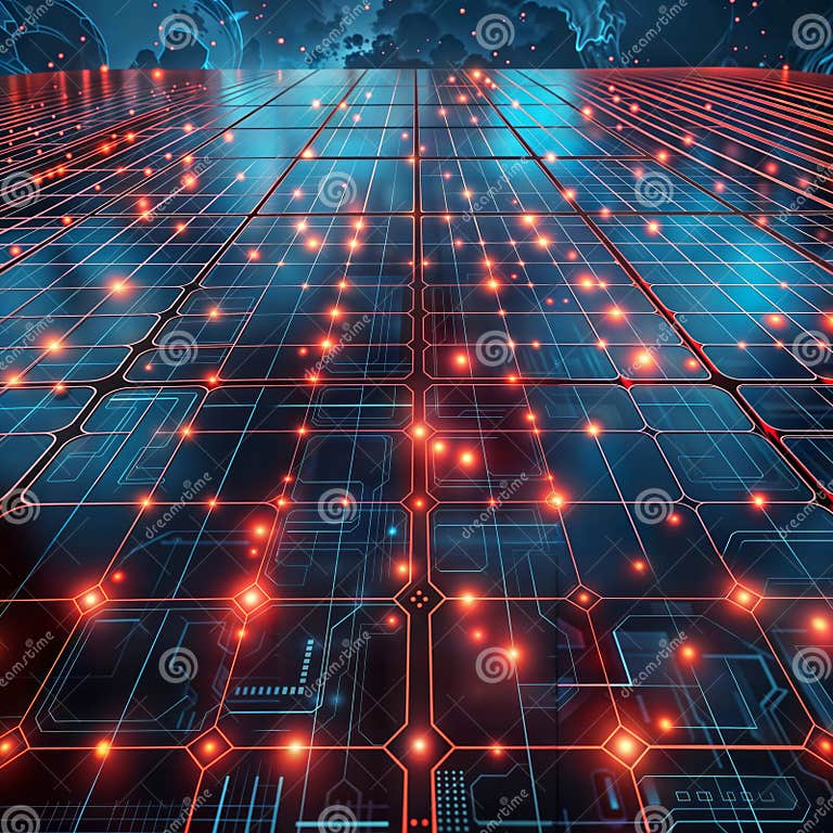 Advanced Solar Grid: Energy Flows and Circuit Patterns, Generative Ai ...