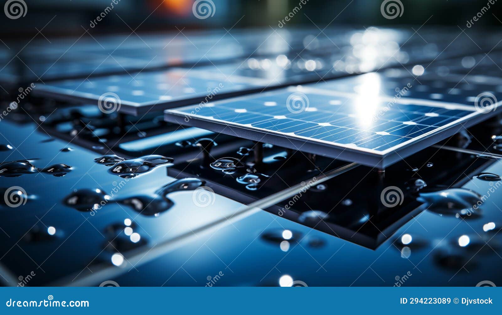 Futuristic Solar Panel Powers Clean Industry, Conserving Nature ...