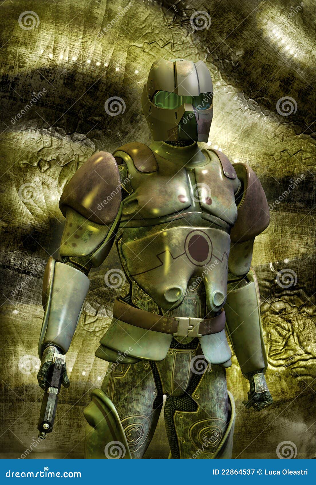 Futuristic Soldier Manga Secret Agent Stock Photo | CartoonDealer.com ...