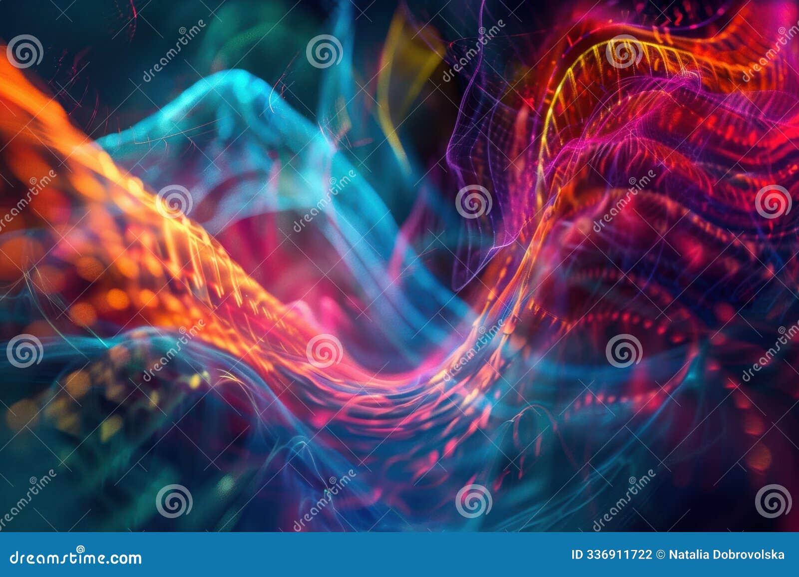 Futuristic Sound Concept Representing Cutting-edge Audio and Sound ...