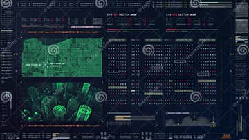 Futuristic Source Code Numbers Stock Photo - Image of matrix, buildings ...