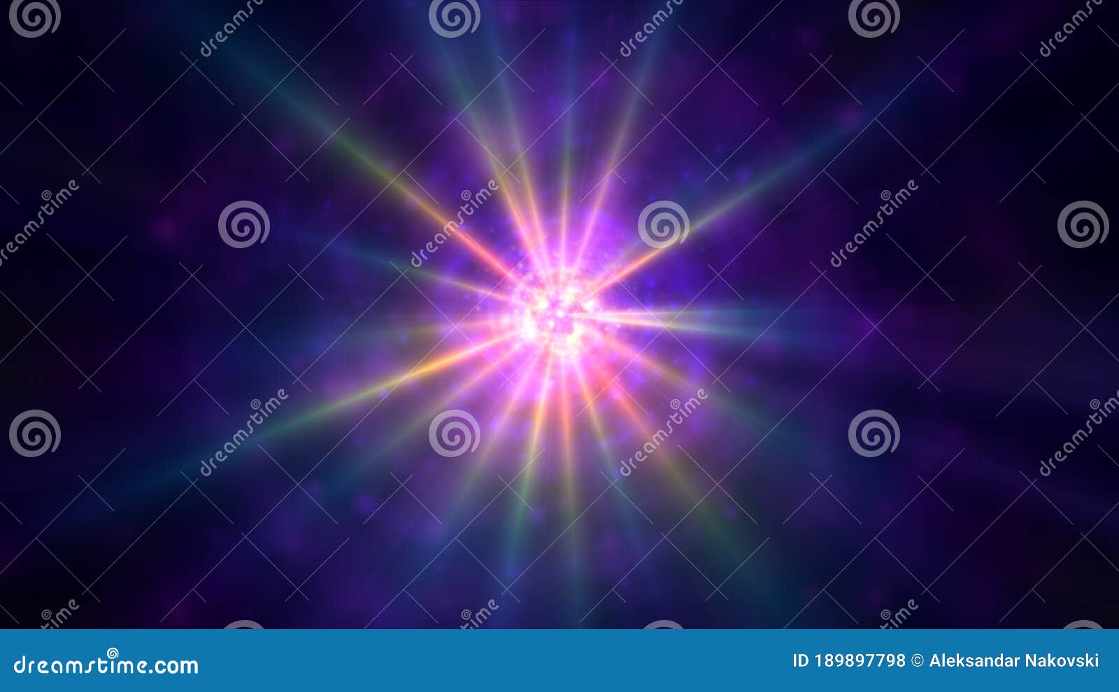 Futuristic Space Particles in Bright Round Energy Structure Stock ...