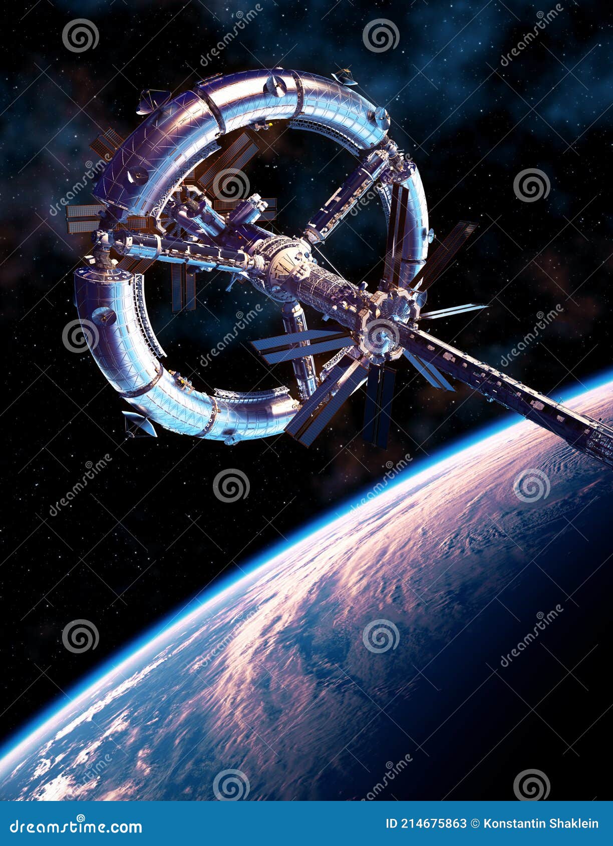 Real Space Stations