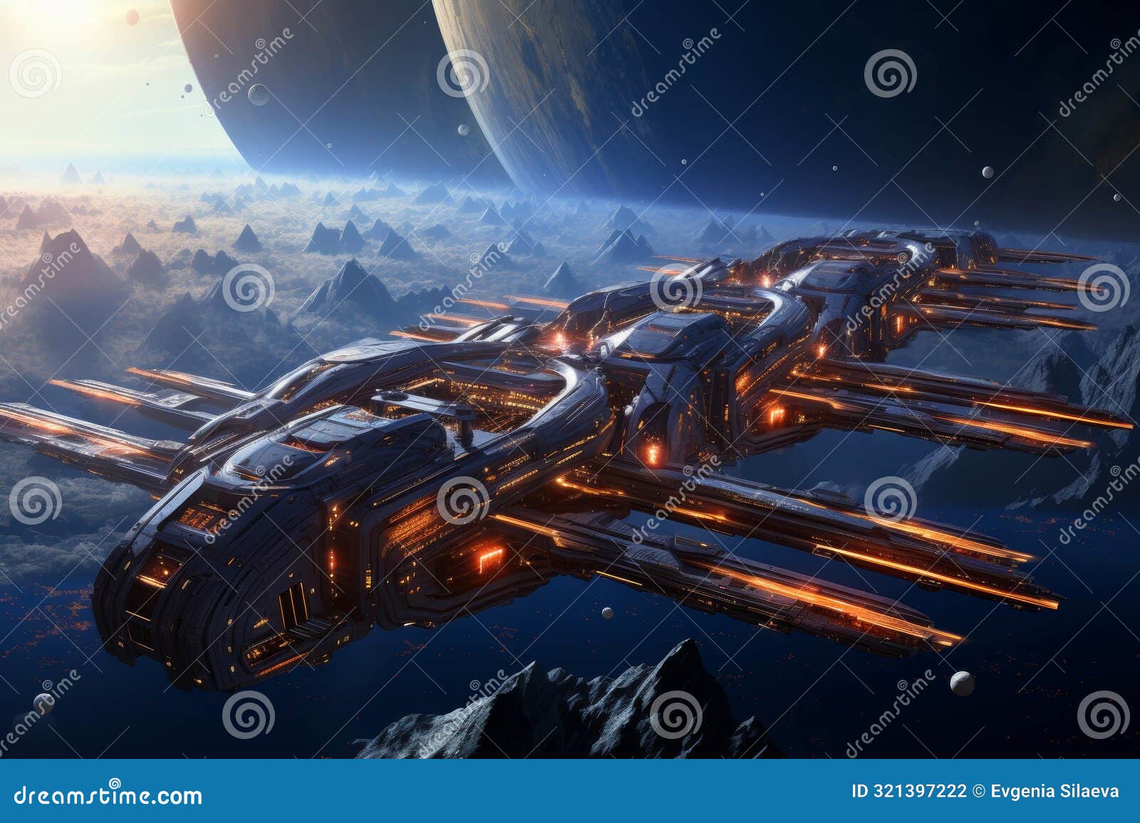 Futuristic Space Stations, Interstellar Travel, and Colonies. Making ...