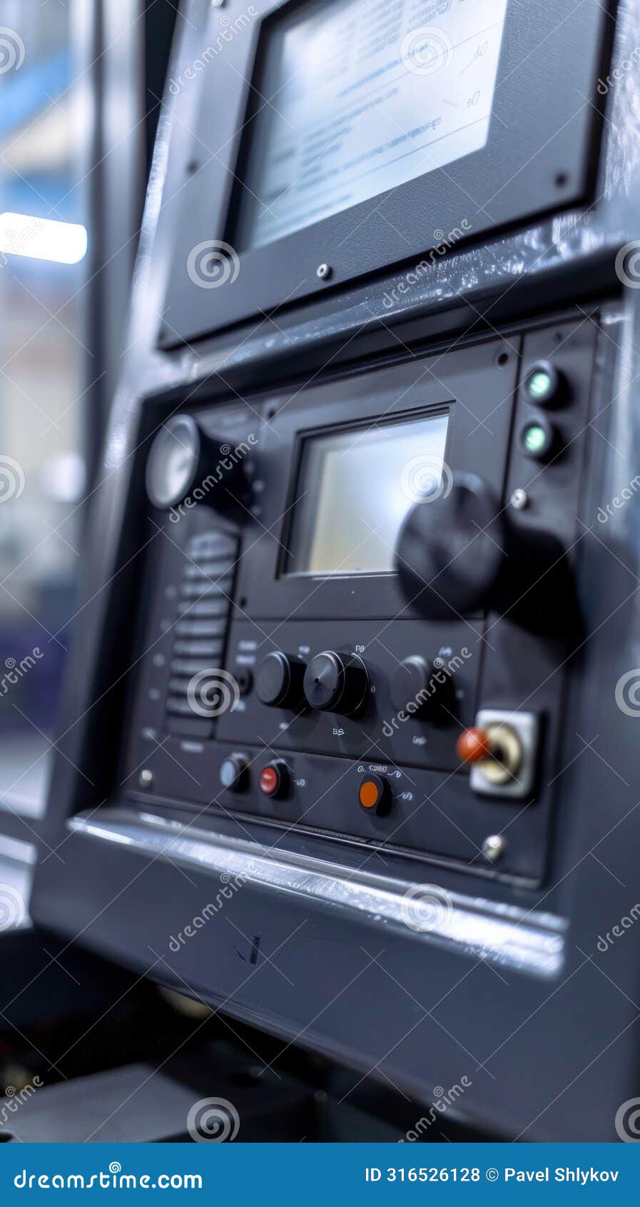 Futuristic Spaceship Abstract Technological Control Panel with Toggle ...