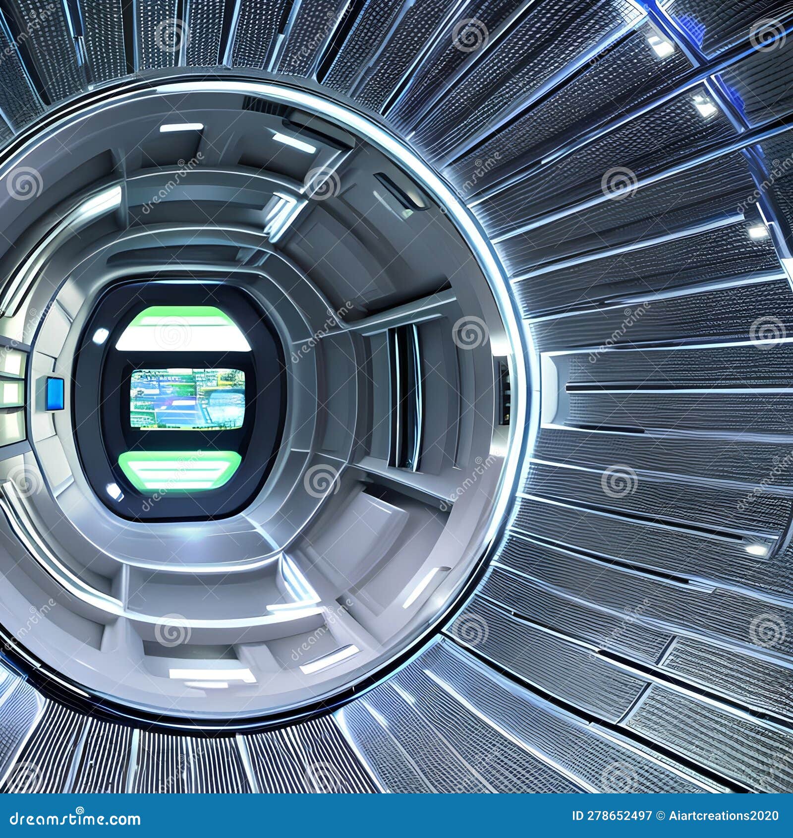 699 Futuristic Spaceship Interior: A Futuristic And Sci-fi-inspired ...