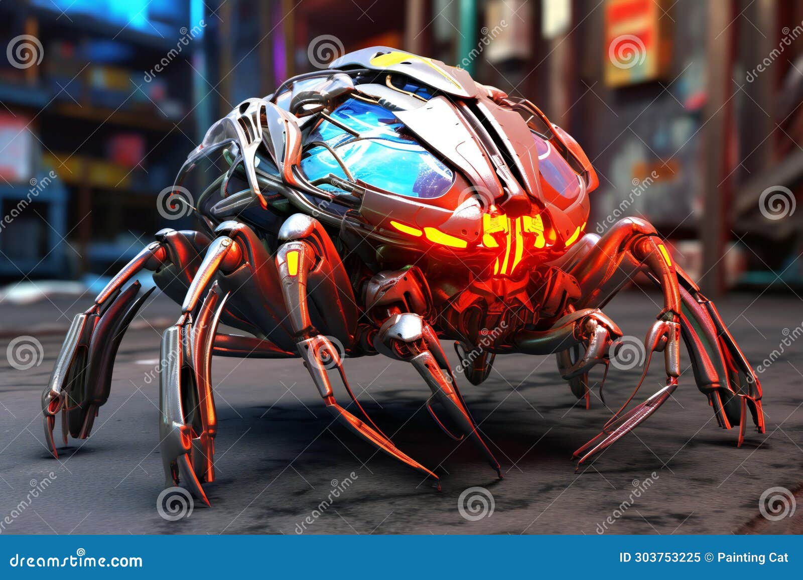 Futuristic Spider Chair: A Stunning Blend Of Rococo Extravagance And ...