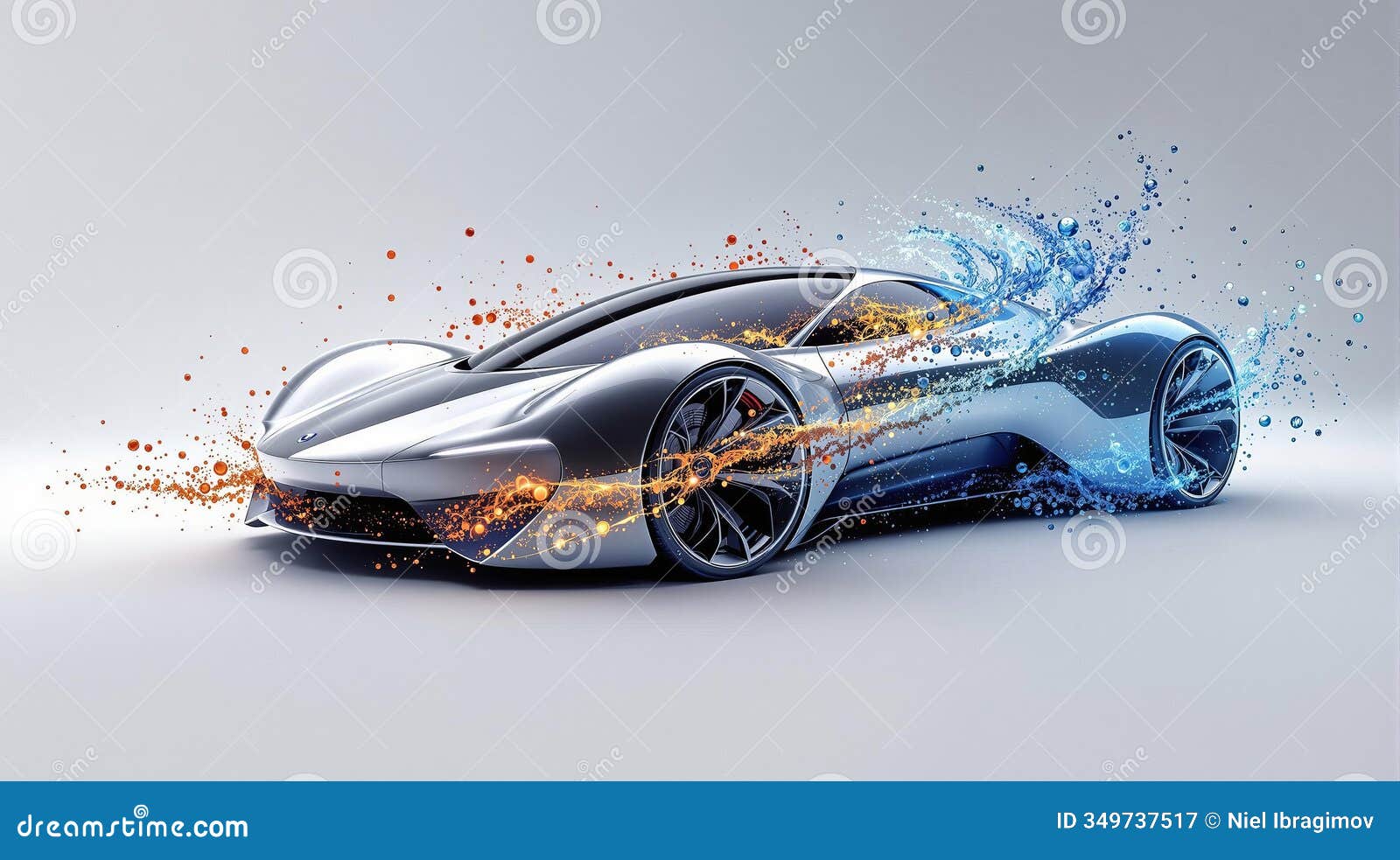 Dynamic Paint Splash Explosion Concept Art Royalty-Free Stock Image ...