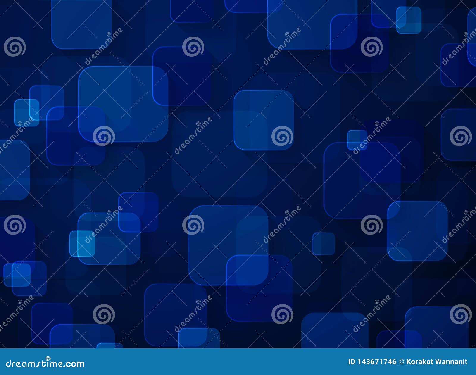 Futuristic Square Pattern Design of Technology Background. Illustration ...
