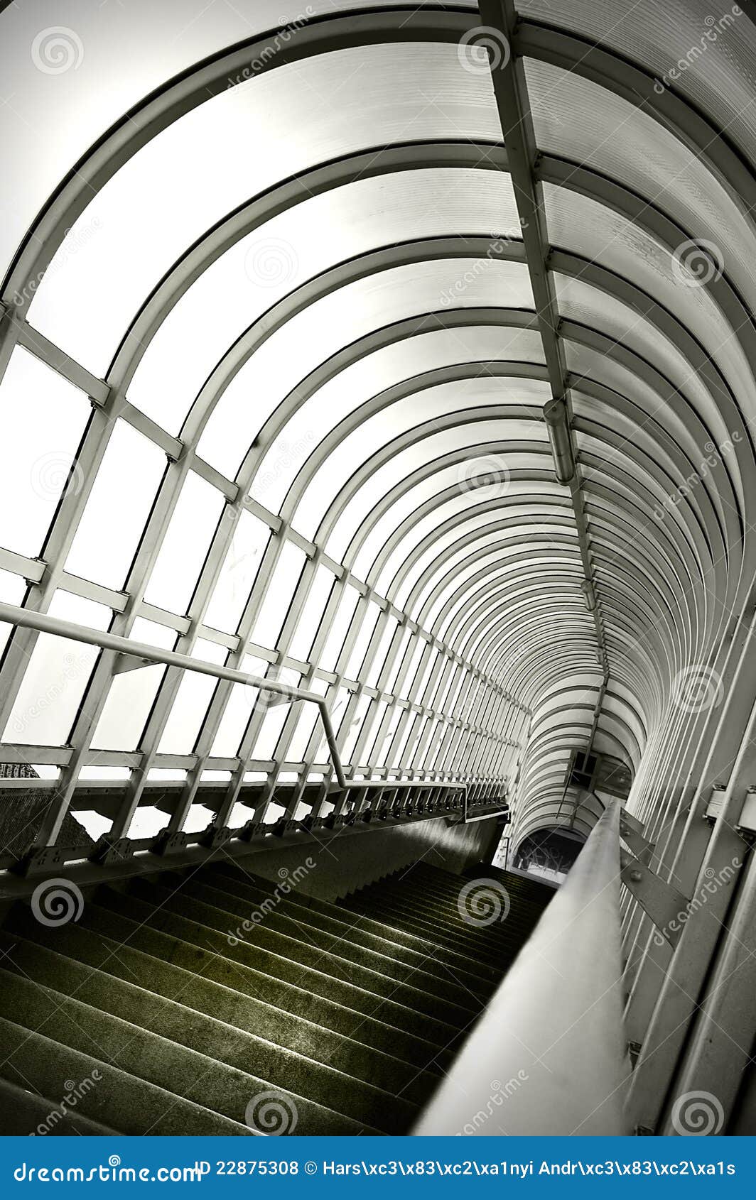 Futuristic staircase stock photo. Image of step, reflection - 22875308