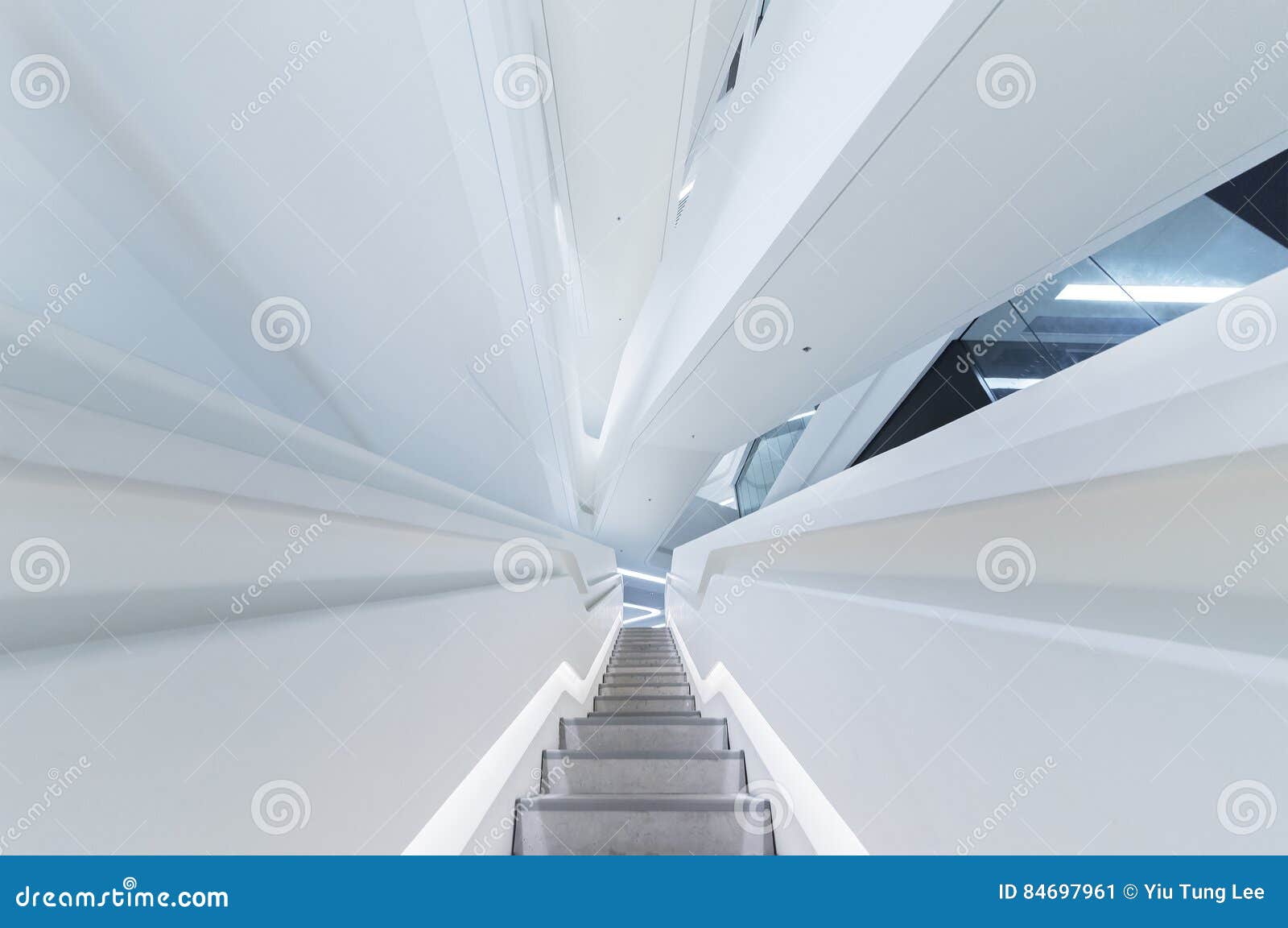 Futuristic stairway stock image. Image of direction, pathway - 84697961
