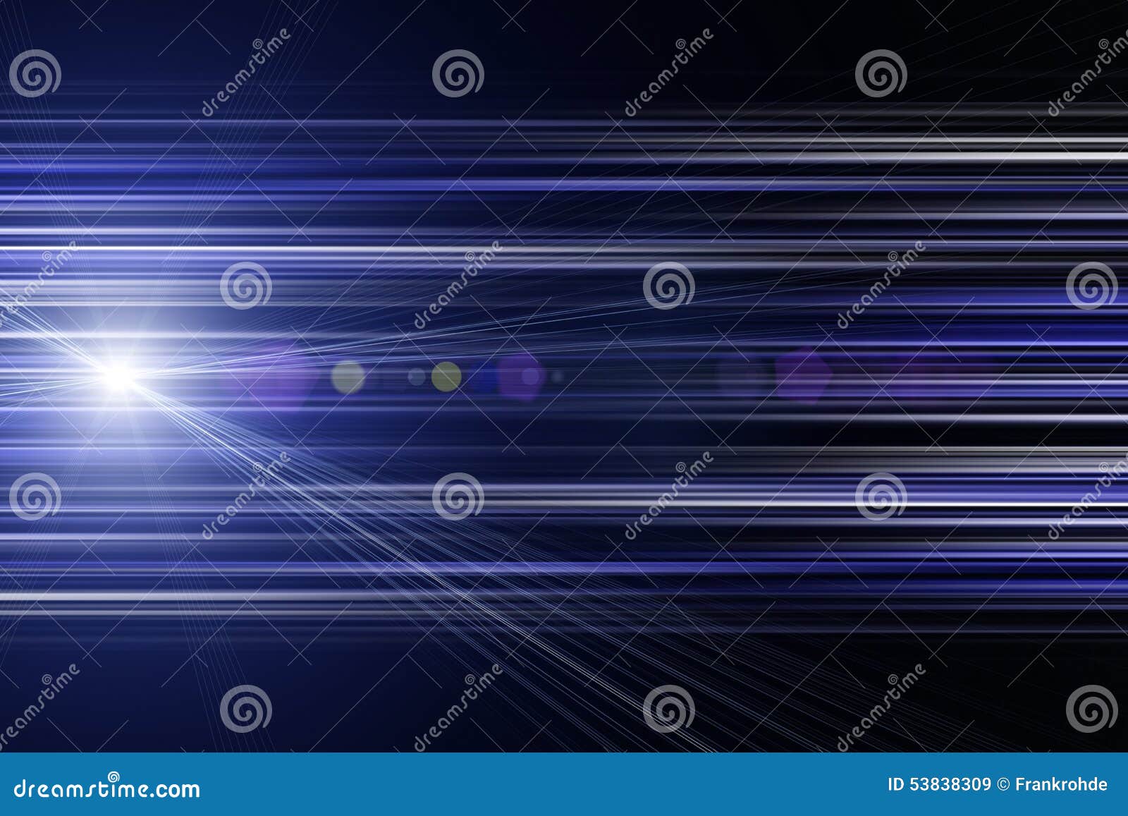 Futuristic Stripe Design with Lights Stock Illustration - Illustration ...