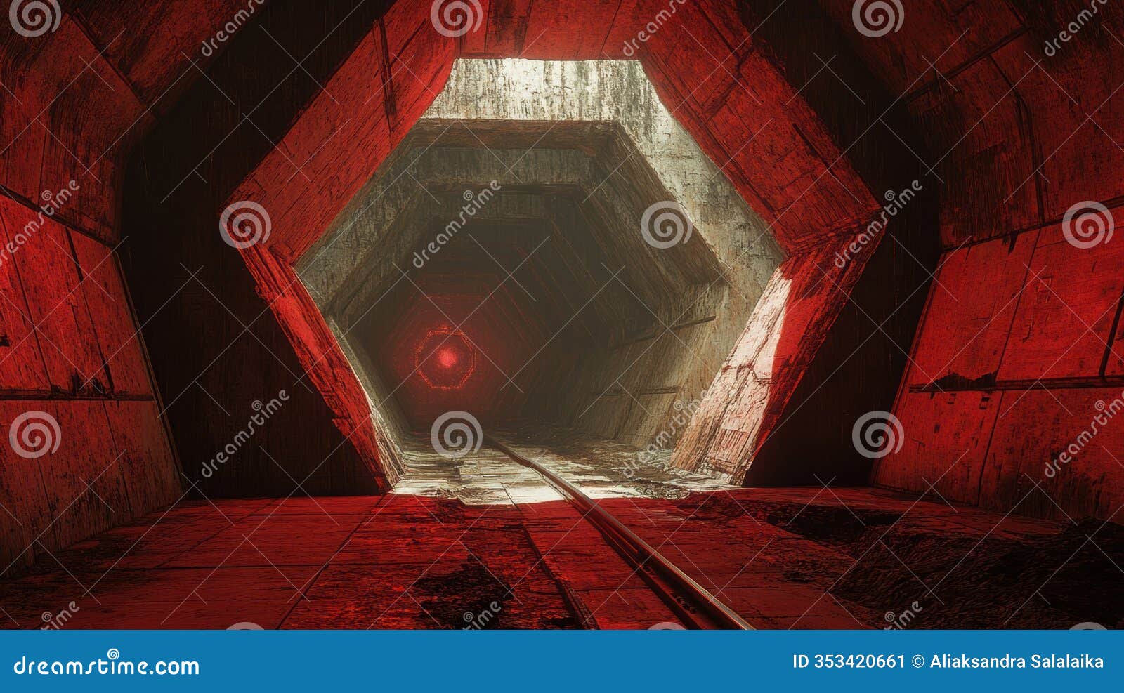 Underground LRT Track Royalty-Free Stock Photo | CartoonDealer.com ...