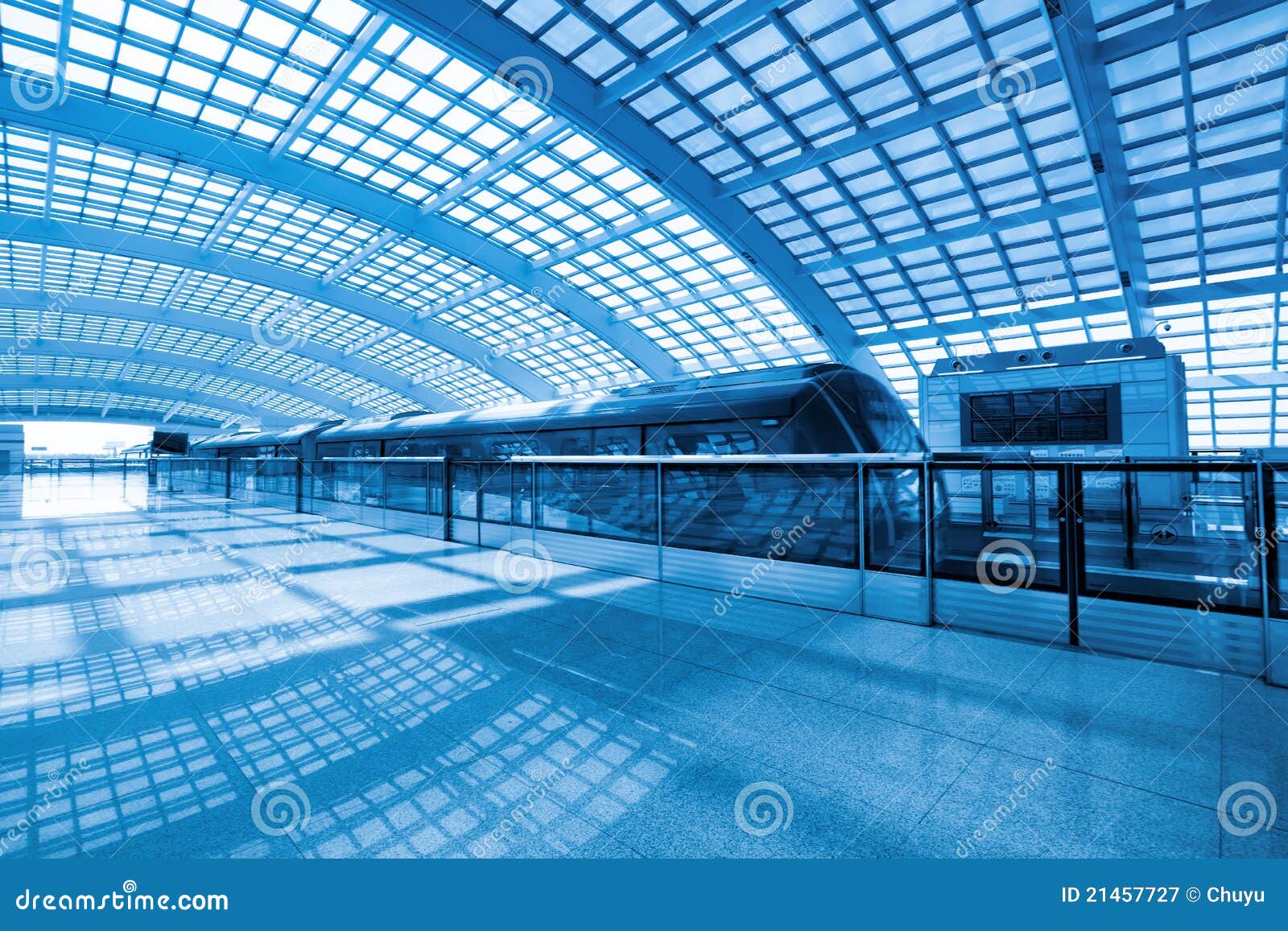 Futuristic subway station stock image. Image of capital - 21457727