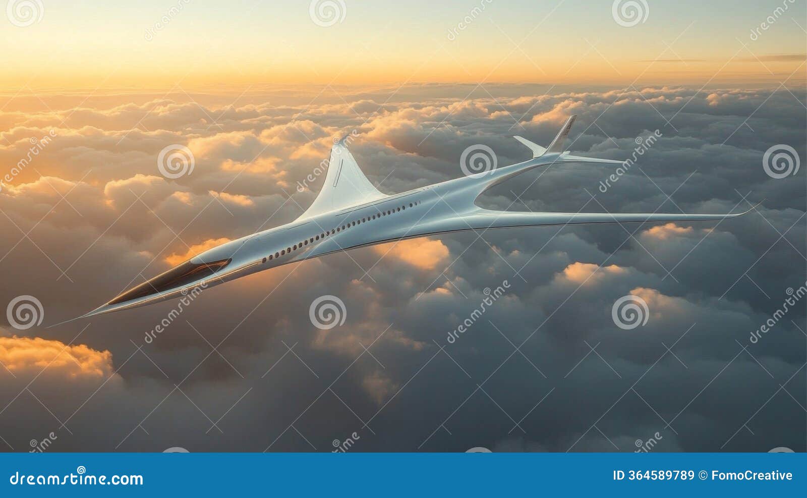 Futuristic Supersonic Train Or Hyperloop Ultrasonic Train Capsule With ...