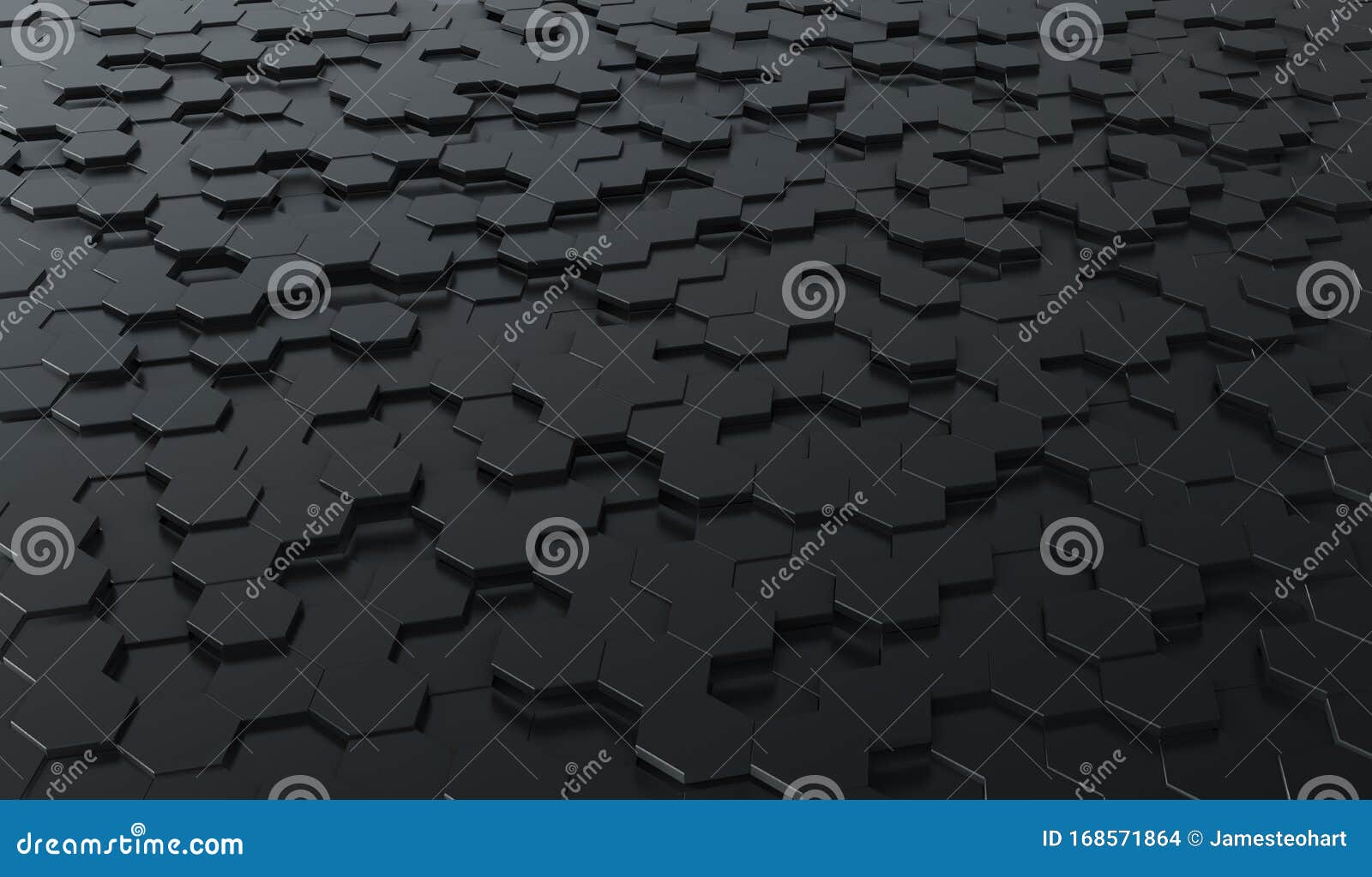 Futuristic Surface Honeycom Hexagon Pattern Stock Illustration Illustration Of Metal Light