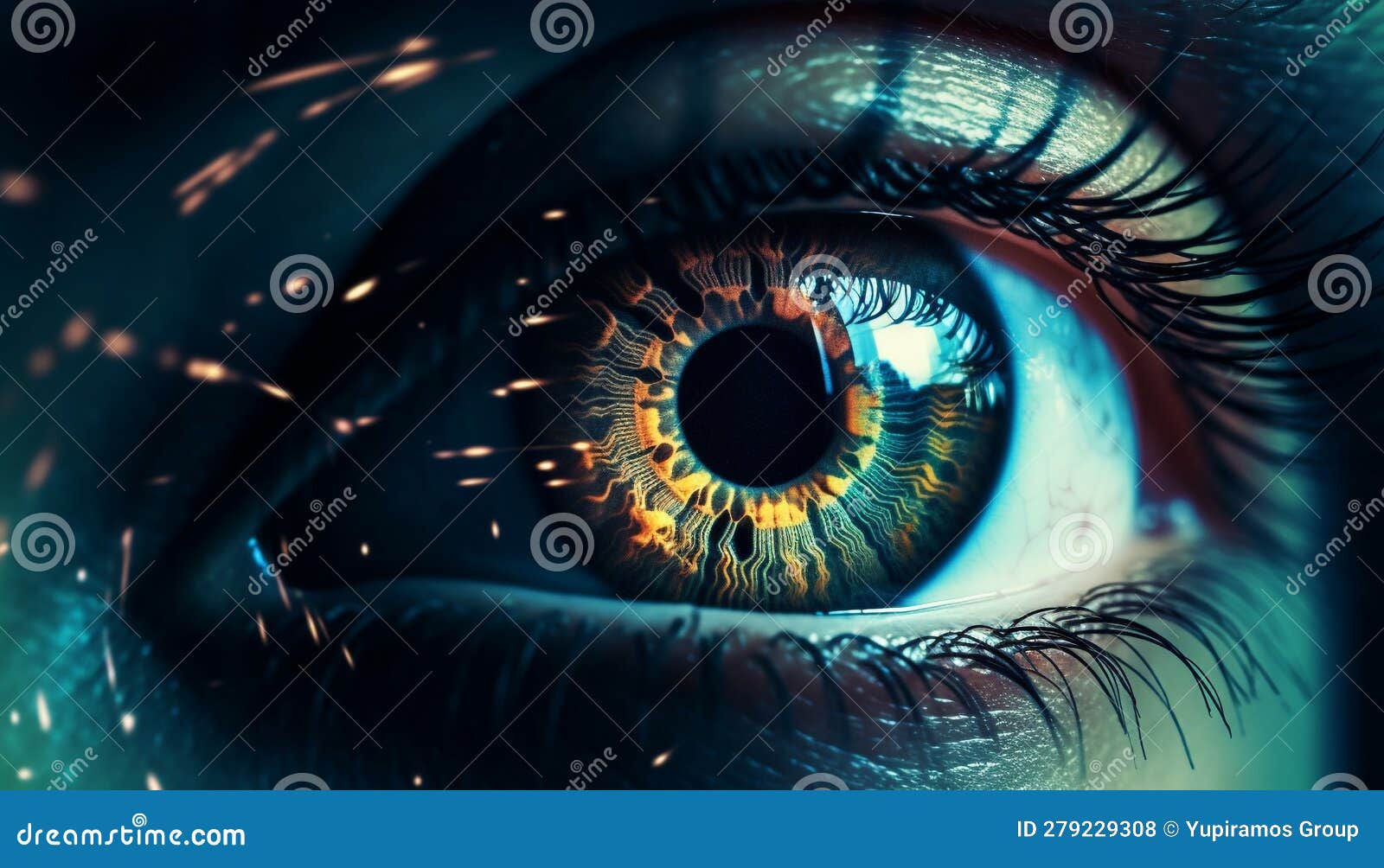 The Futuristic Surveillance Technology Watches Men Reflections in ...