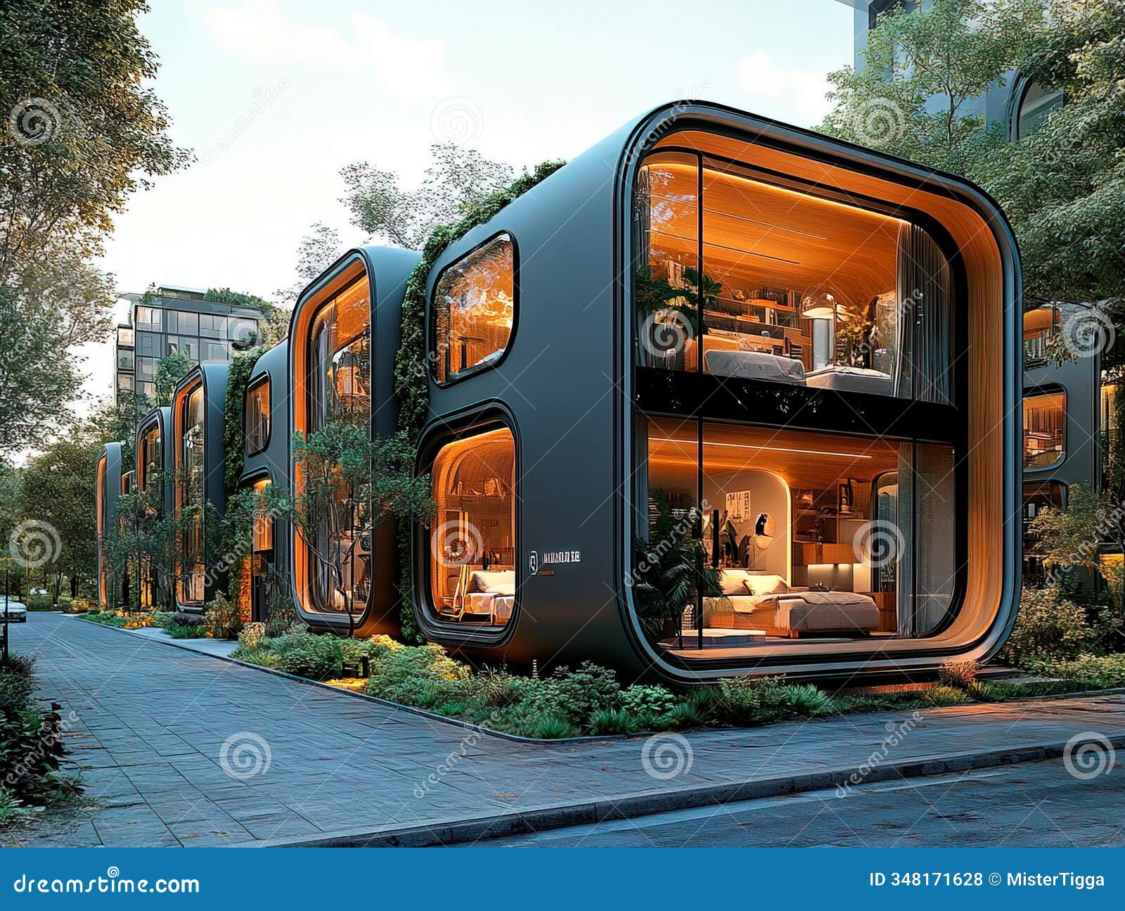 A Futuristic, Sustainable Urban Housing Complex with Modular Design ...