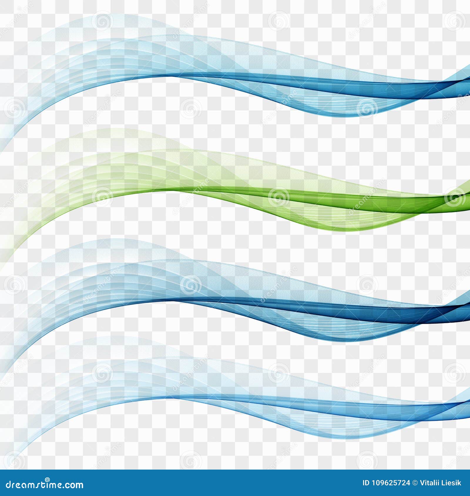Swoosh Wave Lines Layout with Abstract Fresh Dynamic Streaks. Stock ...