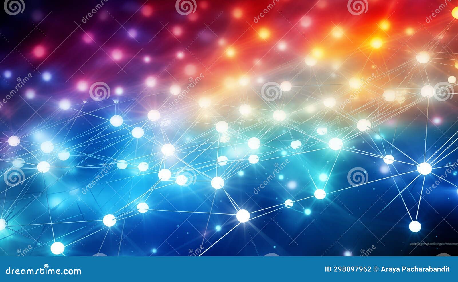 Futuristic Tech Backdrop. Illustrates Dynamic Modern Connectivity ...