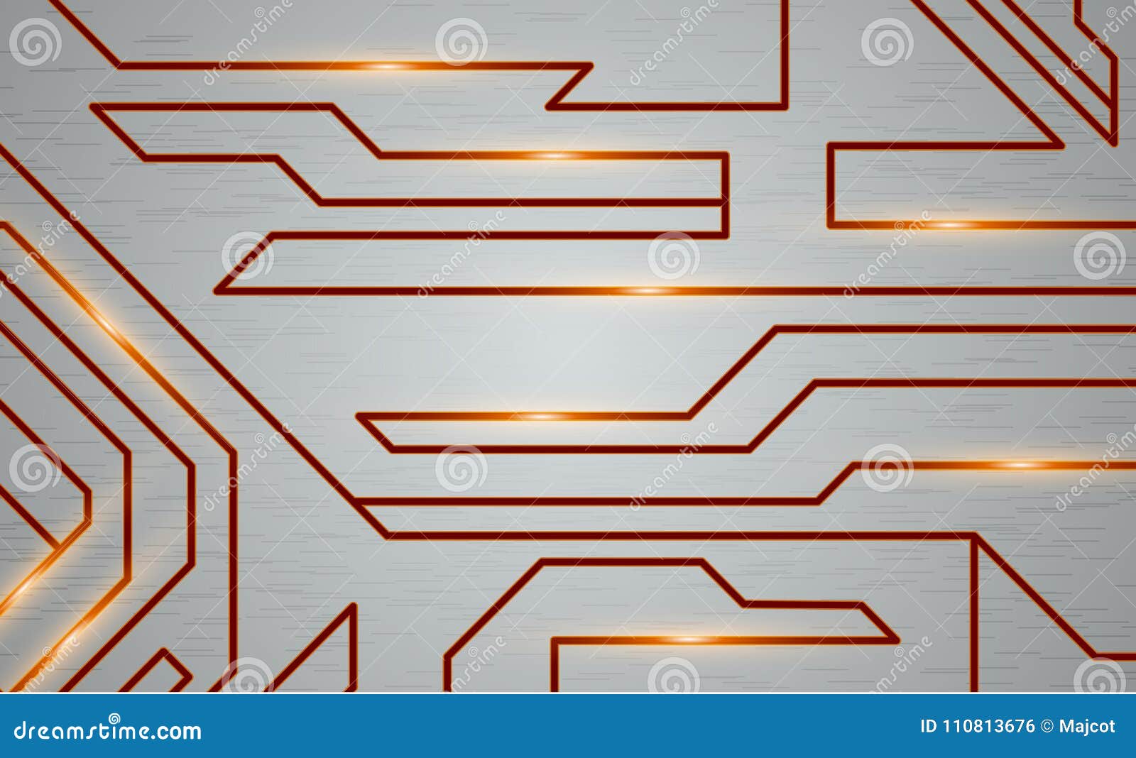 Futuristic Techno Texture, Abstract Technology Illustration Stock ...