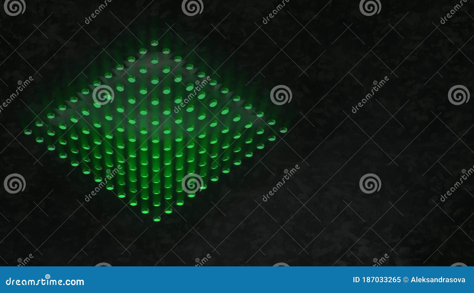 Futuristic Technological Background. Game Theme 3d Illustration with ...