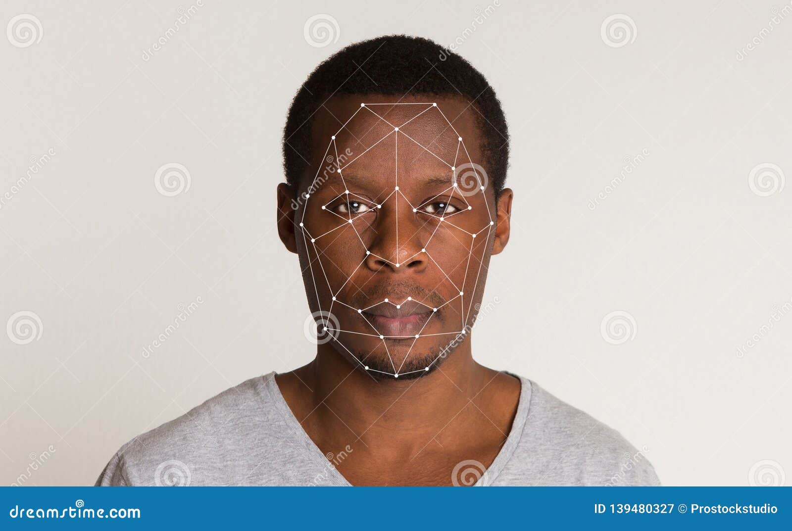 Futuristic and Technological Scanning of Face for Facial Recognition ...
