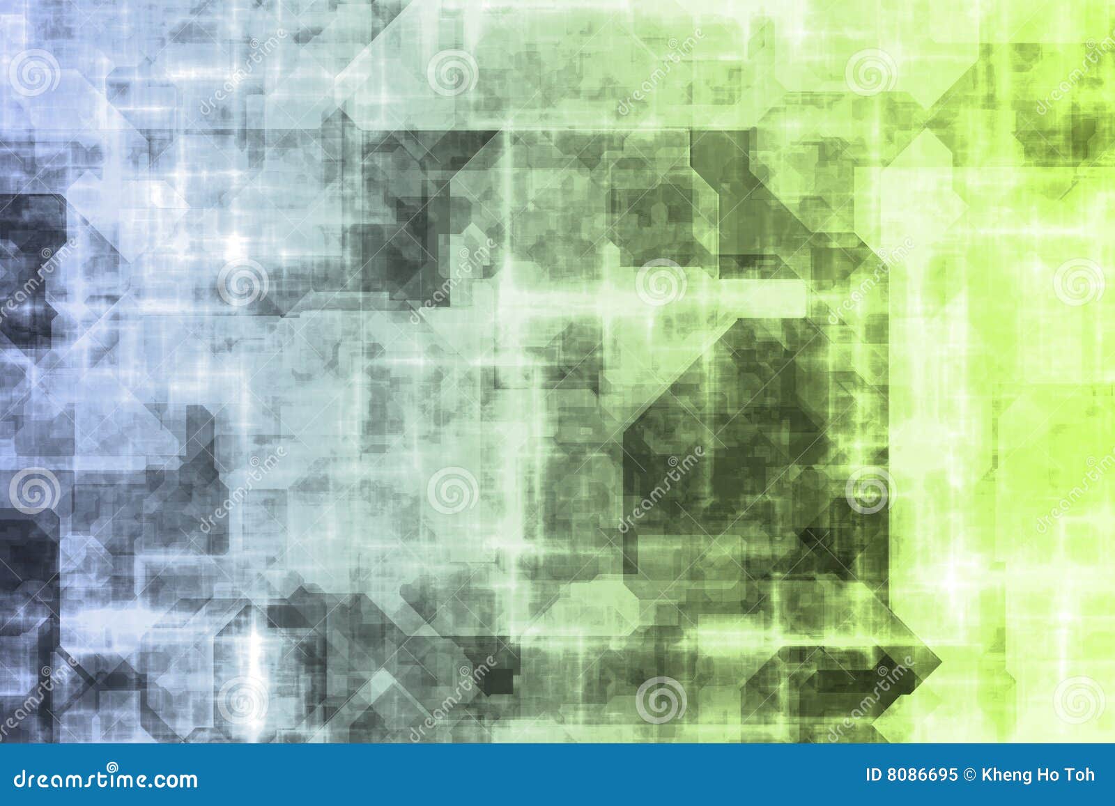 Futuristic Technology Abstract Stock Illustration - Illustration of ...