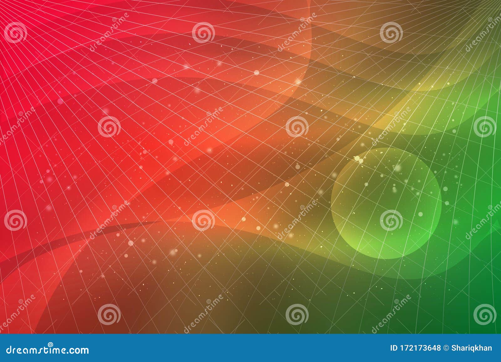 Futuristic Technology Abstract Background with Grid Stock Illustration ...