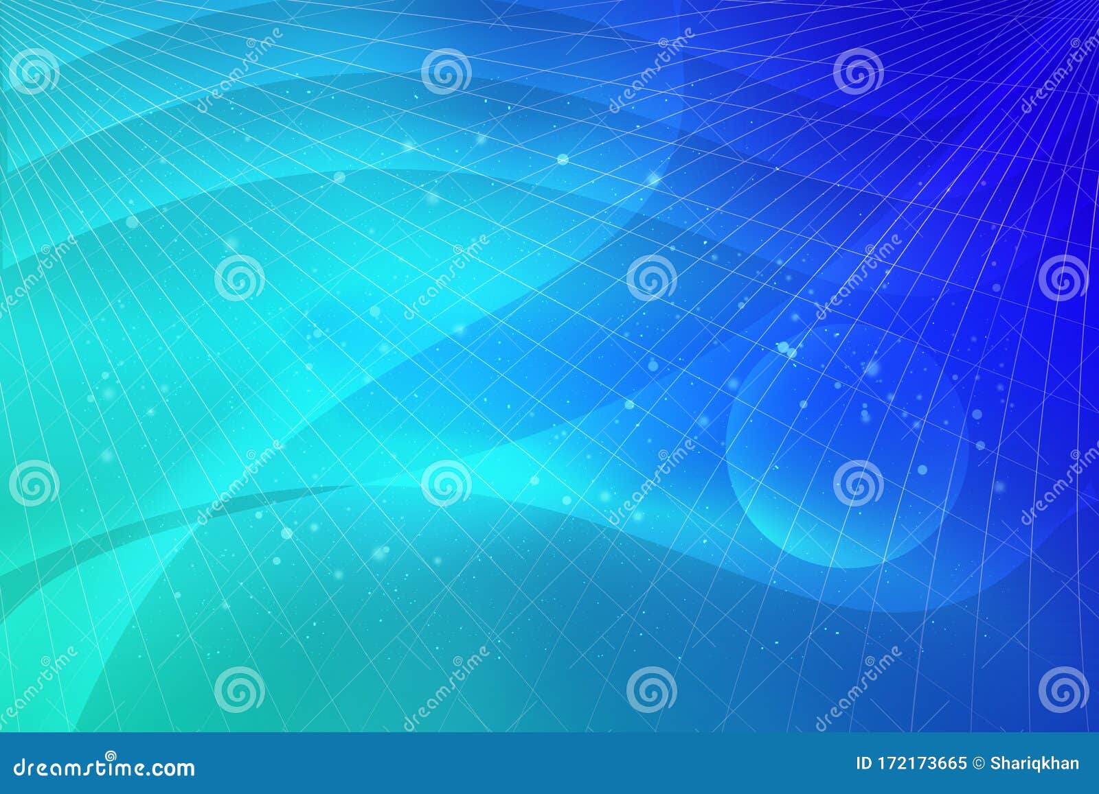 Futuristic Technology Abstract Background with Grid Stock Illustration ...