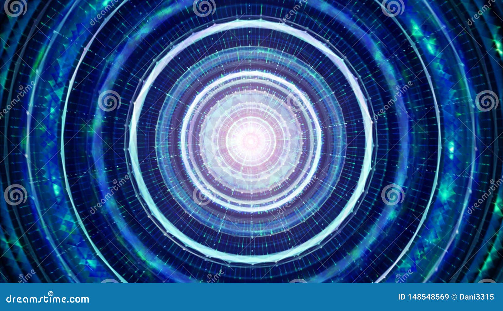 Futuristic Technology Background. Outer Space, Alien Technology and ...