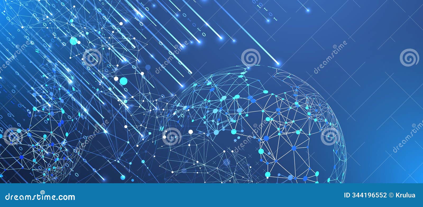 Futuristic Technology Background. Plexus Structure Business Presentation, Big Data Network ...