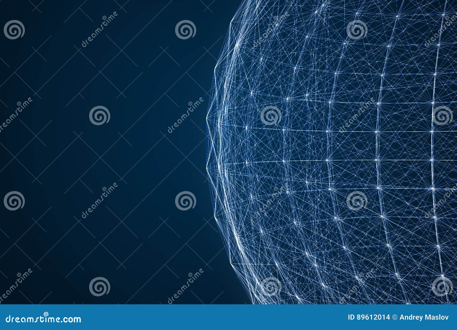 Futuristic Technology Connection Shape. Stock Illustration ...