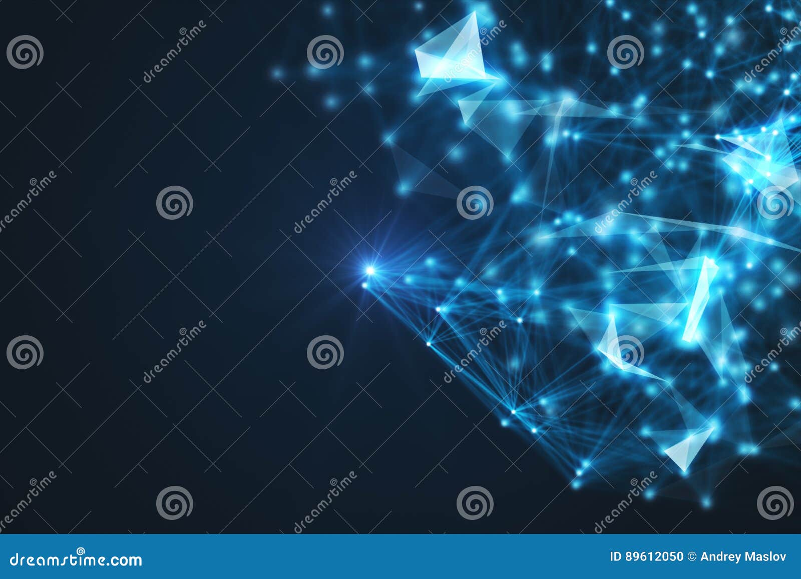 Futuristic Technology Connection Shape. Stock Illustration ...