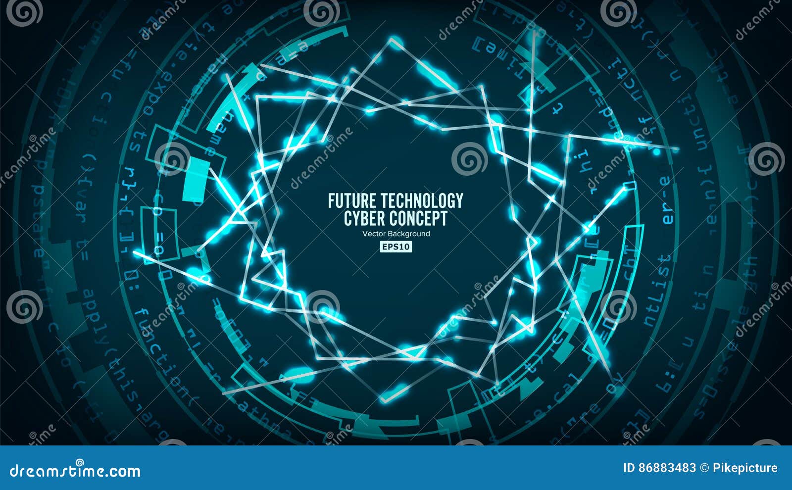 Futuristic Technology Connection Structure. Vector Abstract Background ... Futuristic Technology Connection Structure. Vector Abstract Background ...