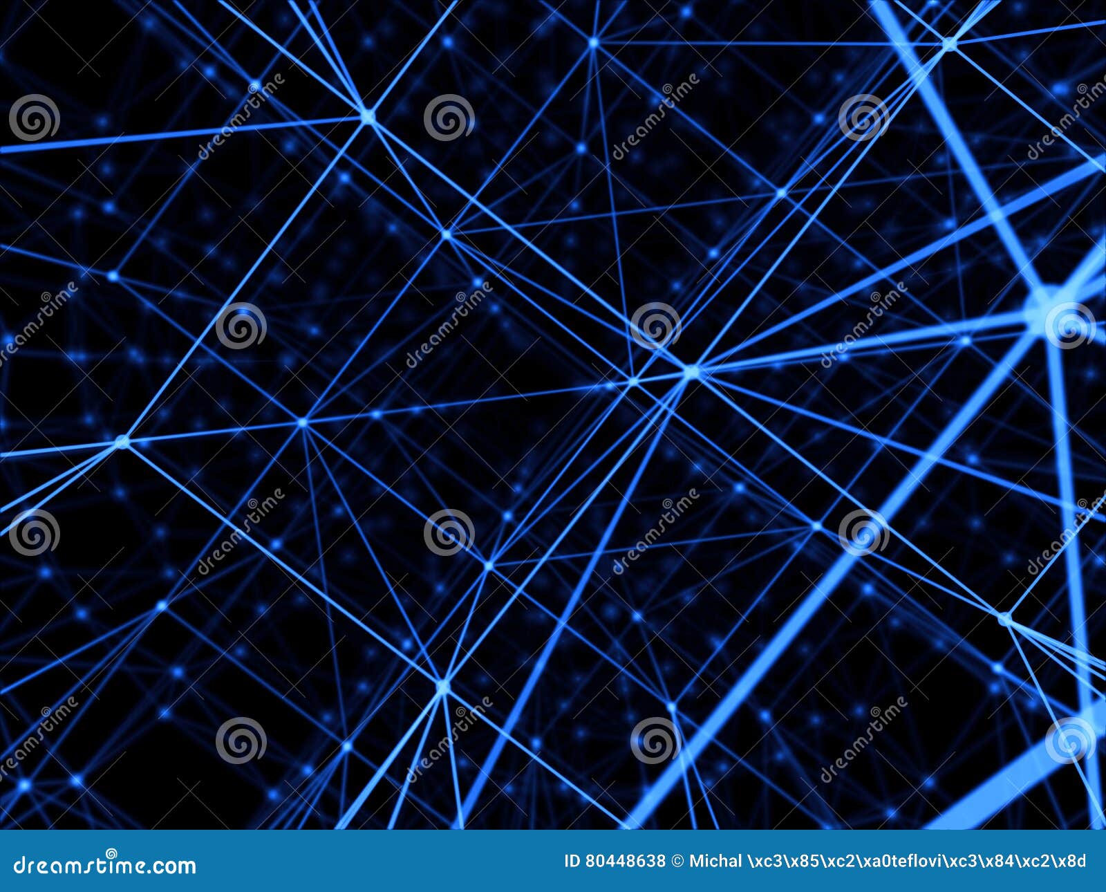 Futuristic Technology Cyber Cube Connection World Network, Computer ...