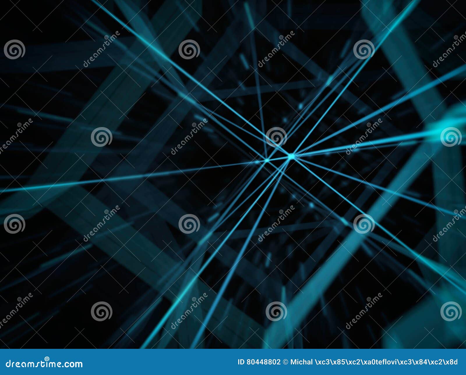 Futuristic Technology Cyber Cube Connection World Network, Computer ...