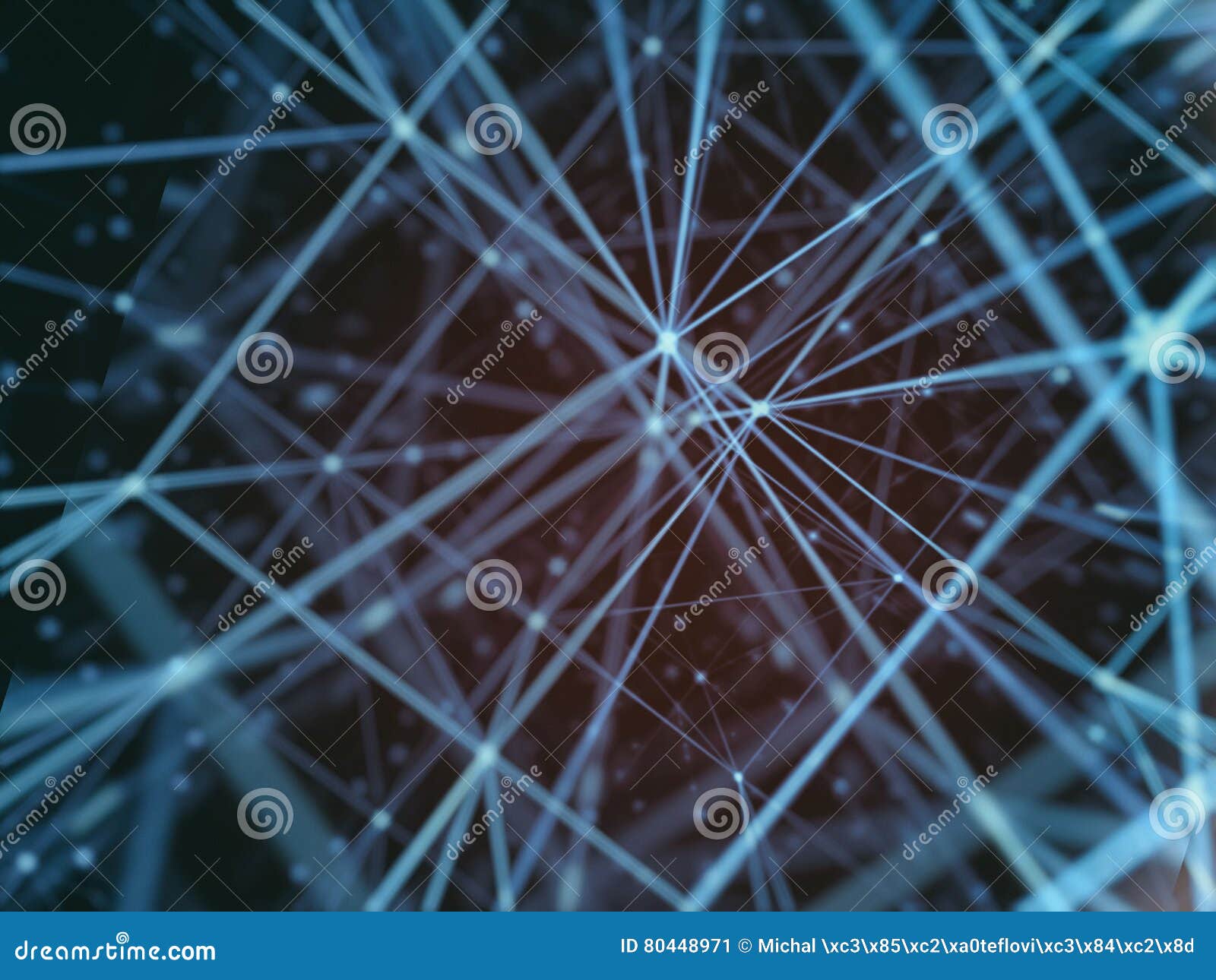 Futuristic Technology Cyber Cube Connection World Network, Computer ...