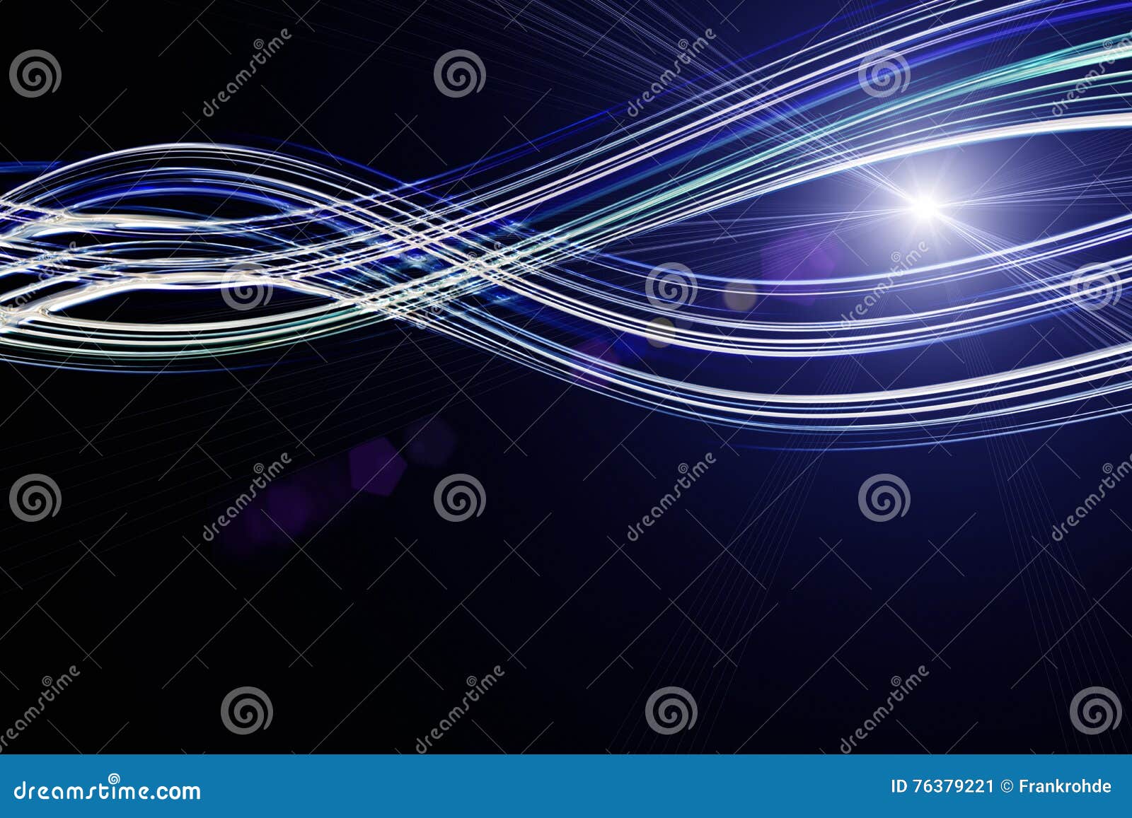Futuristic Technology Design with Light Stock Illustration ...