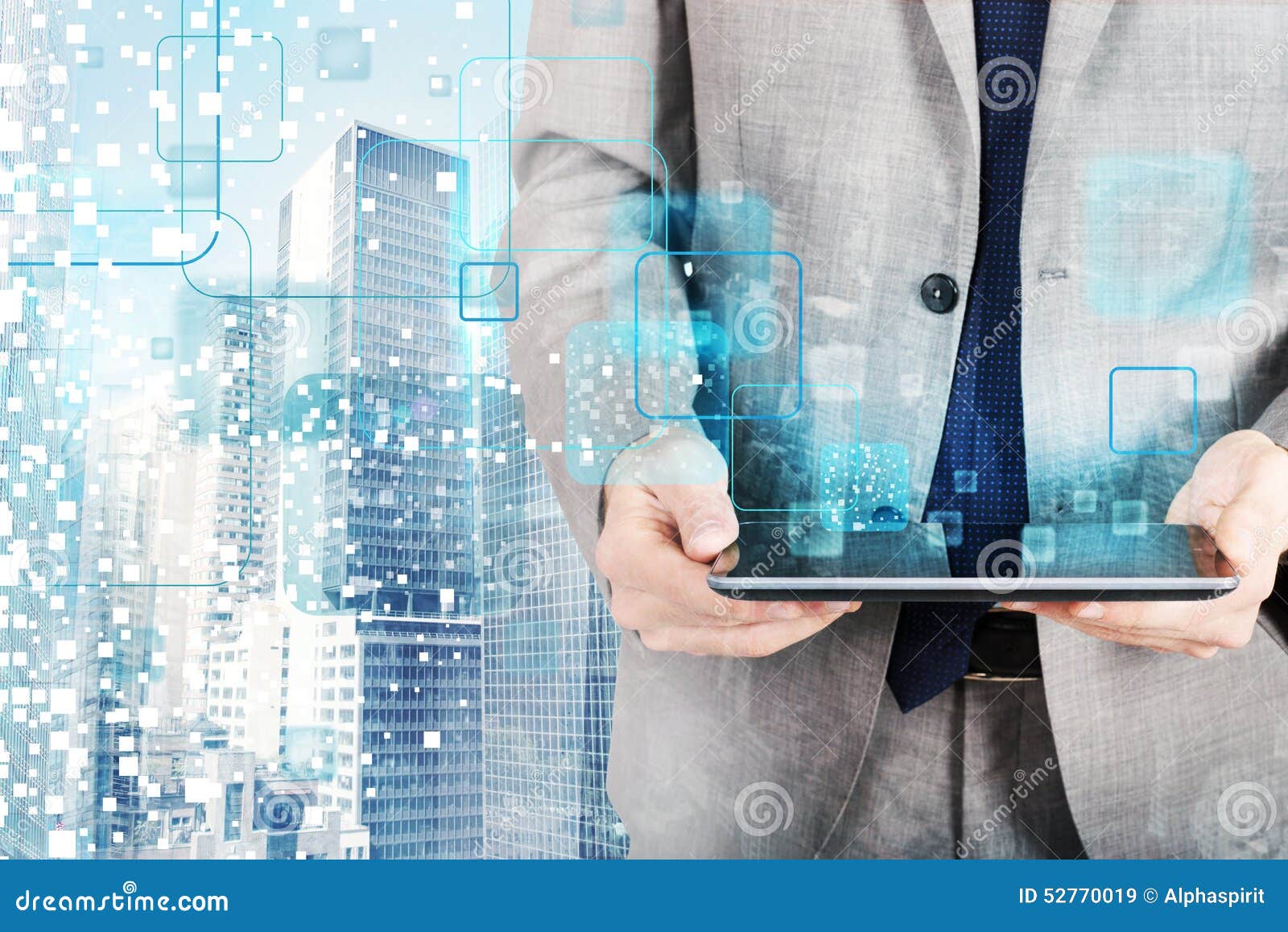 Futuristic technology stock image. Image of modern, network - 52770019