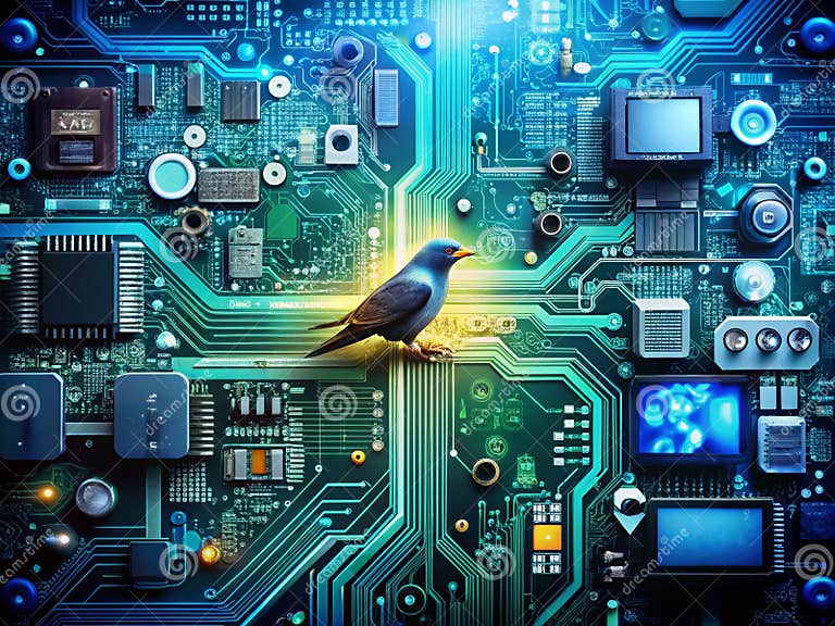 Futuristic Technology Elements HighImpact Visuals for Presentations ...