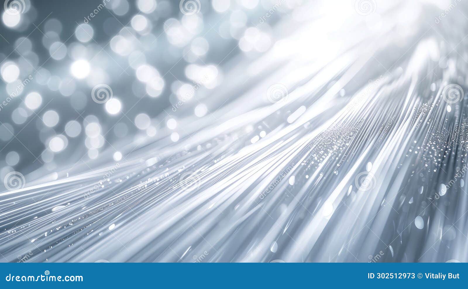 Futuristic Technology Innovation Silver 3D Background. AI Stock ...