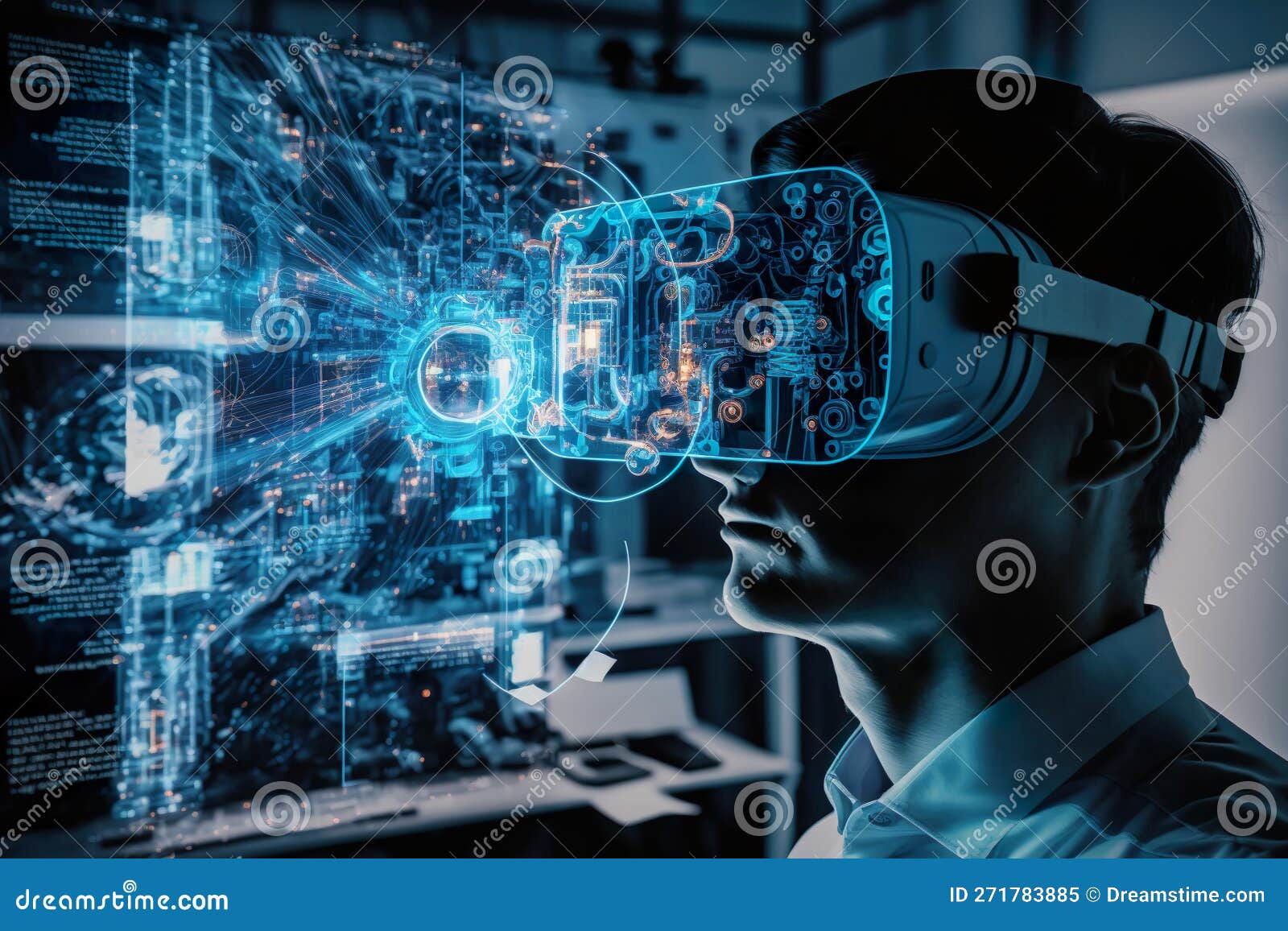 Futuristic Technology in Smart Automation Industrial High Efficiency ...