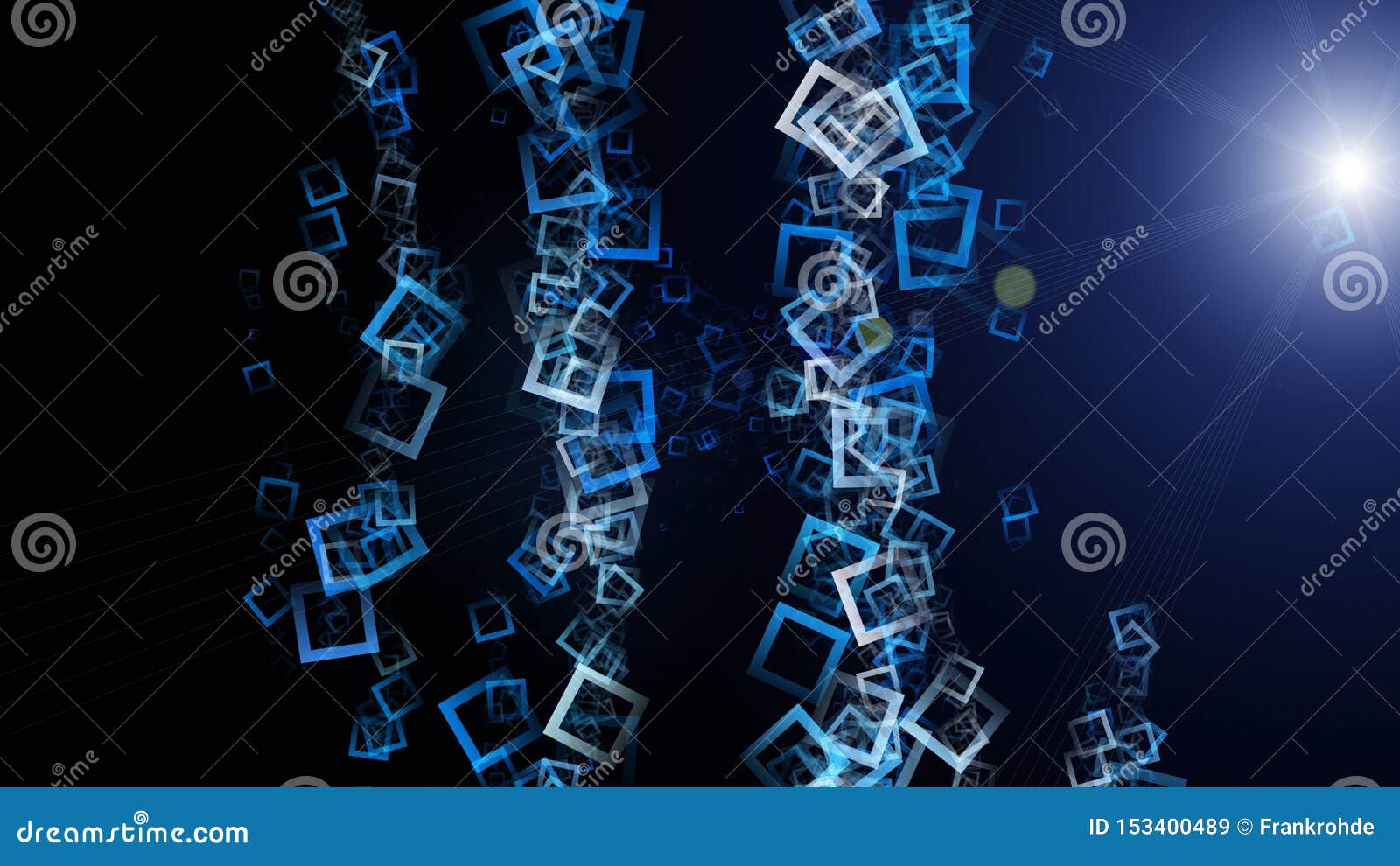Futuristic Technology Square Background Design Stock Illustration ...